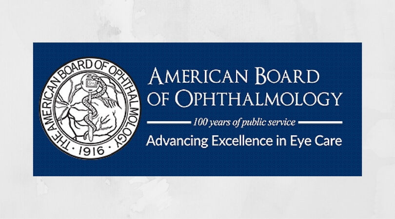 Why Your Ophthalmologist Should Be Board Certified | Fichte, Endl ...